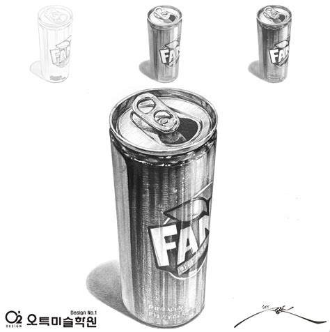 환타 캔 소묘 Line Art Drawings Sketch Book Sketches