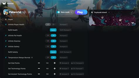 Palworld Cheats, Trainers and Maps for PC | WeMod
