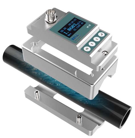 Compact Clamp On Flow Meters Non Invasive Flow Meters