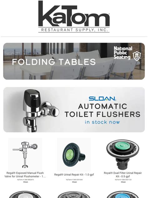 Katom Restaurant Supply Inc From The Dining Room To The Restroom