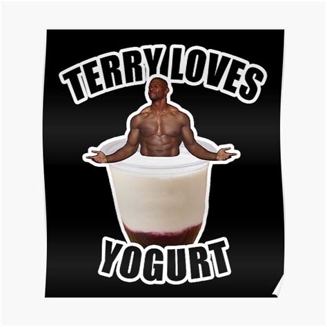 Terry Loves Yogurt Brooklyn Nine Nine Poster By Rafikcreations