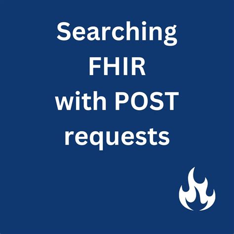 Darren Devitt On Linkedin When Is A Search Query In Fhir Not A Get