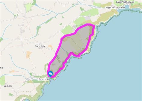 A Coastal Loop At Portloe Aa