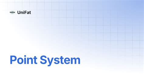 Point System Unifat