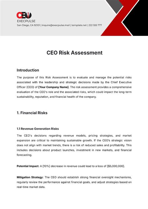 Free Assessment Templates Editable And Printable