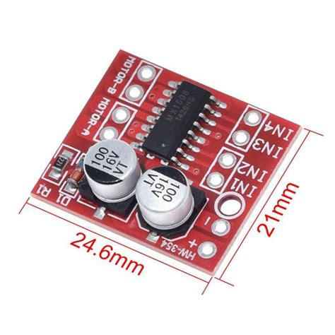 Buy MX1508 Dual H Bridge DC PWM Stepper Motor Driver Online At Robu In
