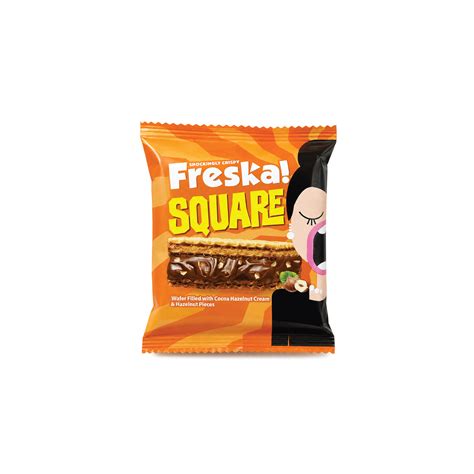 Friska Choco Square Wafer Friska Choco Square Wafer Filled With Cocoa