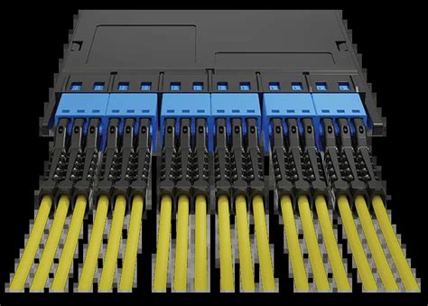 Kexint Eliment Mdc 3 Port Adapter Mmultimode Heather Violet With 3 Dust Plugs Match Mdc Patch