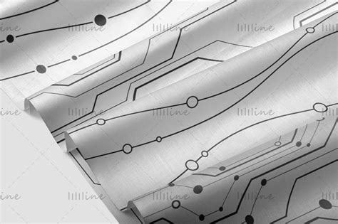 Seamless Geometric Vector Lines Patterns