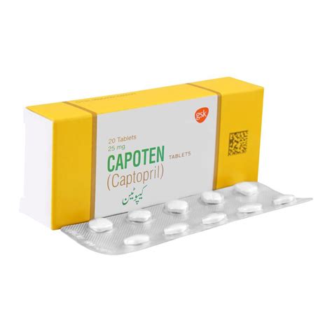 Gsk Capoten Tablet 25mg 1 Strip