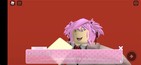 Epik Jojo Reference Natsuki Something I Got From A Ddlc Roblox Game Uwu