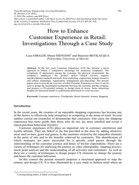 How To Enhance Customer Experience In Re Pdf Customer Experience