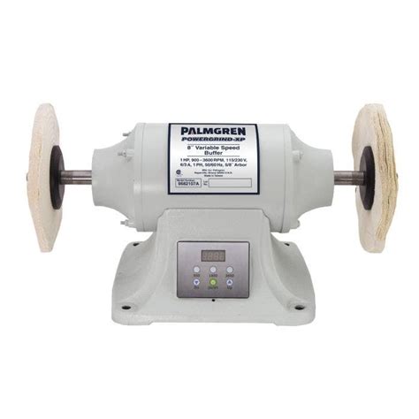 8 1hp 115240v Variable Speed Bench Buffer