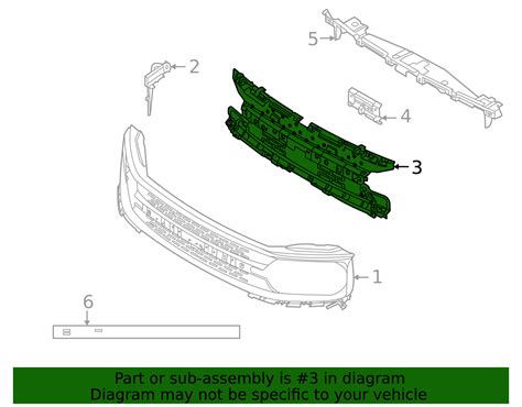 2021 2024 Ford Bronco Sport Reinforcement M1pz 8a200 Aa Walls
