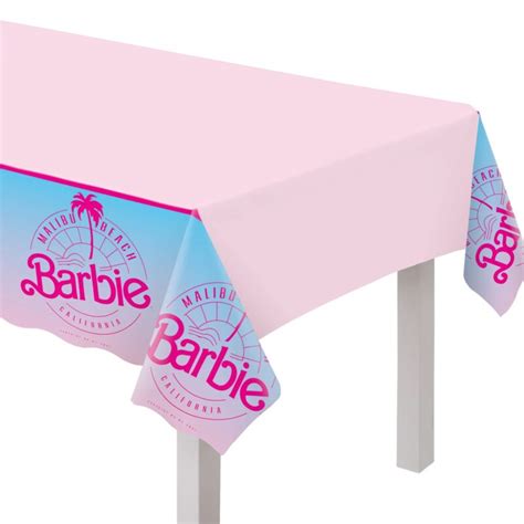 Malibu Barbie Table Cover Party