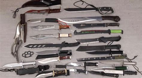 724 Weapons And Zombie Style Knives Handed In To Police In