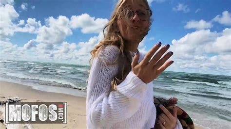 MOFOS Molly Pills Loves Nothing More Than Being Naked In The Beach And Getting A Dripping