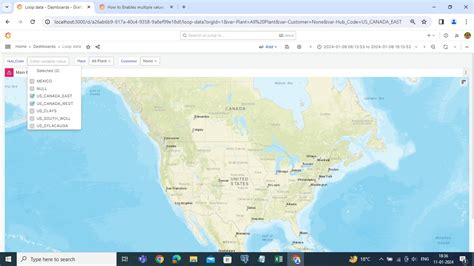 How To Enables Multiple Values Select Data Option In Only One Geo Map