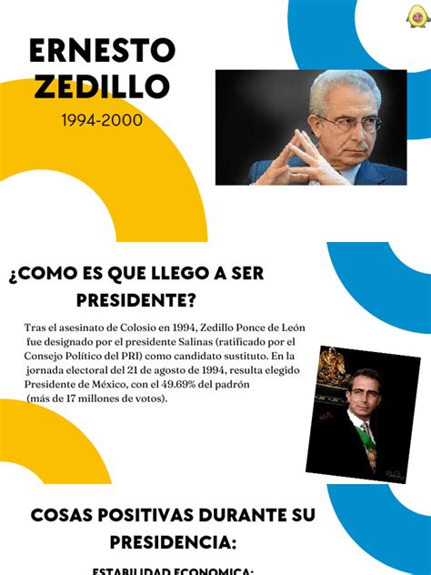 Ernesto Zedillo Pdf Economias