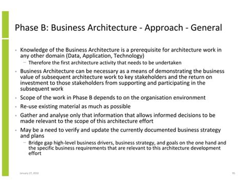 Enterprise Architecture Implementation And The Open Group Architecture