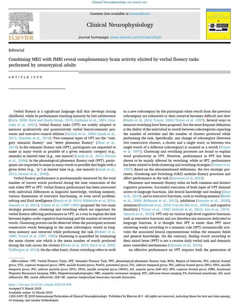 ifcn and its clinical neurophysiology journals [functional brain