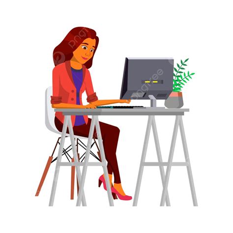 회사원 벡터 복장 옷 트럼펫 캐릭터 여자 Png 일러스트 및 벡터 에 대한 무료 다운로드 Pngtree