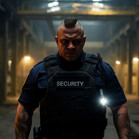 Security Officer Premium Ai Generated Image