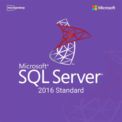 Microsoft Sql Server 2016 Standard License