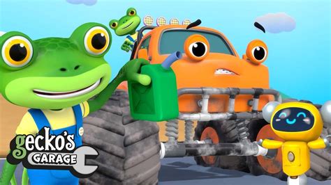 Monster Truck Rescue Gecko Dont Fall Geckos Garage Trucks For