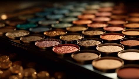 Multi Colored Eyeshadow Palette A Beauty Collection For Glamorous Eyes