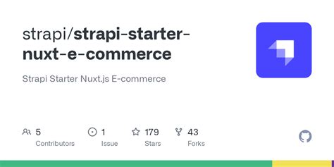 Github Strapistrapi Starter Nuxt E Commerce Strapi Starter Nuxtjs