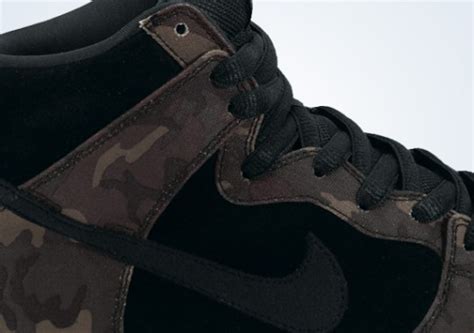 Nike Sb Dunk High Camo Tag