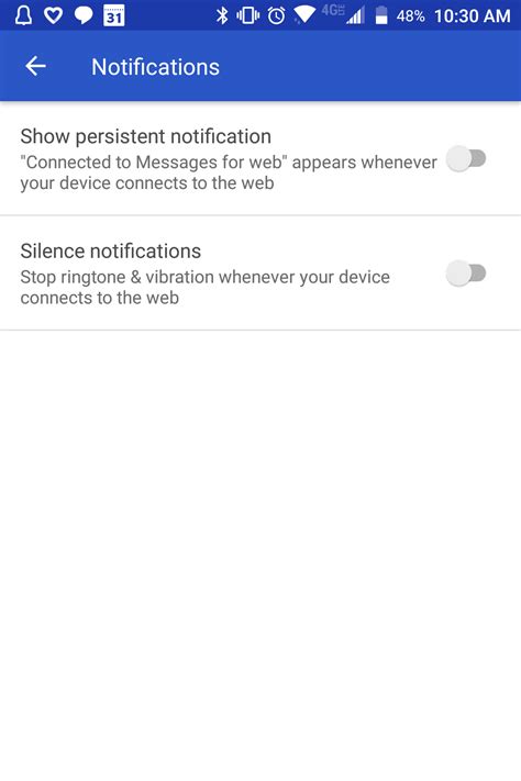 how to set up android messages for web android central