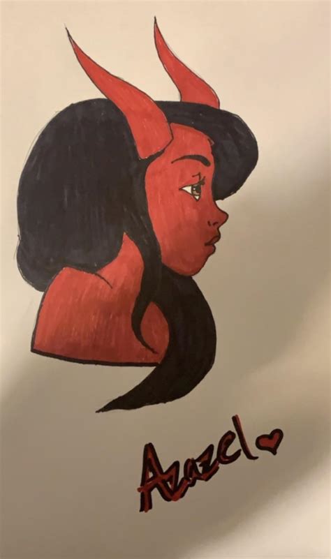 [oc] Azazel Daughter Of Asmodeus R Characterdrawing