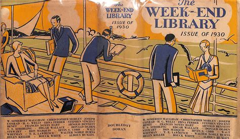 The Week End Library Issue Of 1930 Maugham W Somerset