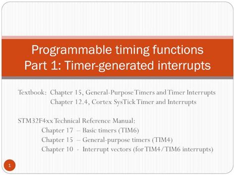 pdf programmable timing functions part 1 timer generated nelsovp