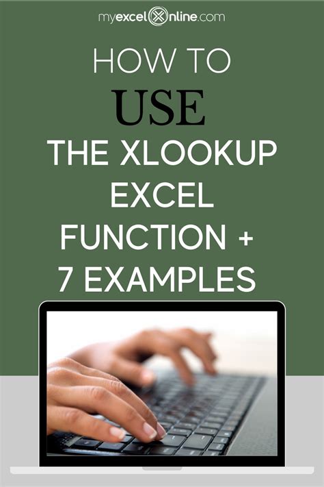 How To Use The Xlookup Function In Excel With Examples Artofit