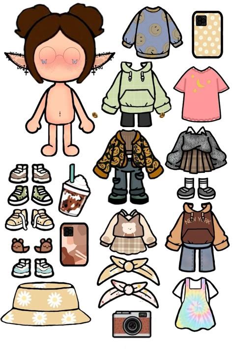 Sub 💕산리오 랜덤 플리퍼즈 언박싱💕 🌺무료 도안공유🌺 종이구관 그리는법 쉬운 만들기 페이퍼 크래프트 미니어쳐 종이인형 옷입히기 페이퍼크래프트 종이 인형 템플릿