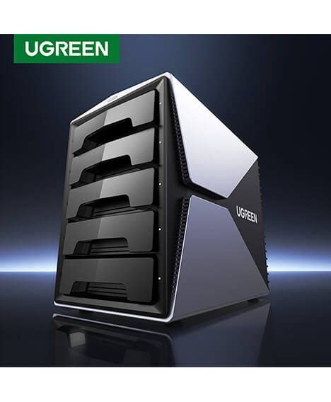 UGREEN HDD Docking Station Hard Disk Storage Array Bay Cabinet Inch Sata SSD Serial