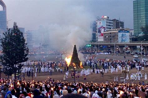 Ethiopia The First Colourful Meskel Celebration After The Reunification Of The Two Synods