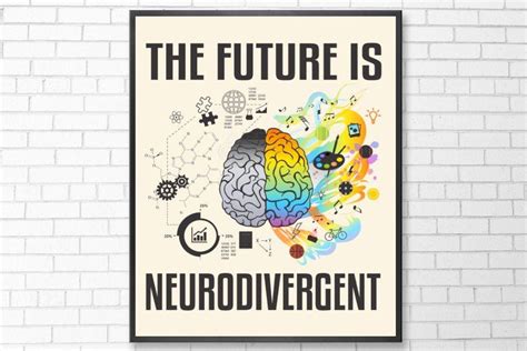 Neurodiversity Wall Art Special Education Neurodivergent Art Therapy