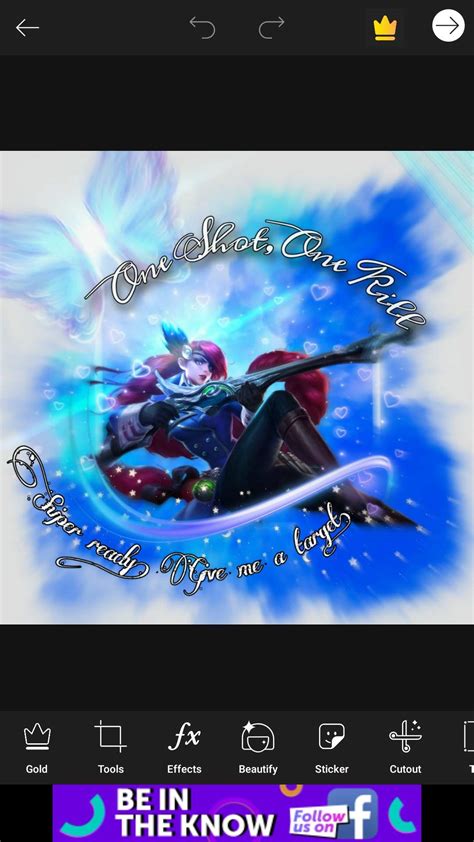 my first edit😅 mobile legends amino amino