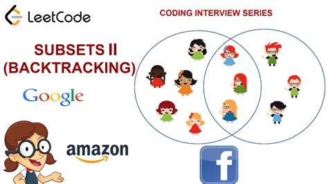 Subsets II Leetcode Amazon Google Facebook Interview Question YouTube