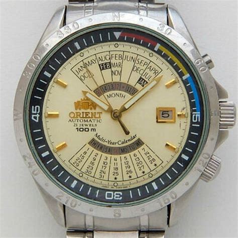 Orient Automatic Multi Year Calendar Watch Eu03002w Watchcharts