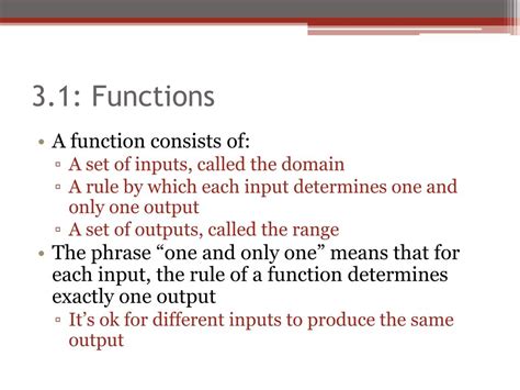 PPT Chapter 3 Functions And Graphs 3 1 Functions PowerPoint Presentation ID 4993810