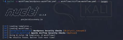 nuclei multiple workflows all about testing
