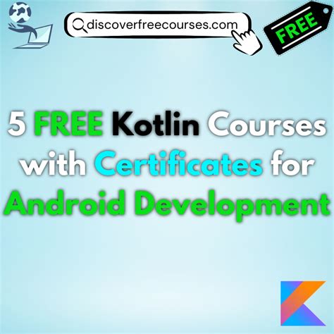 5 Free Kotlin Courses Online For Android Development In 2025 Discover
