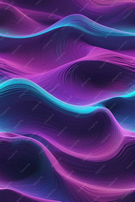 Premium Photo Abstract Pattern Backdrop In Futuristic Blue Design Generative Ai