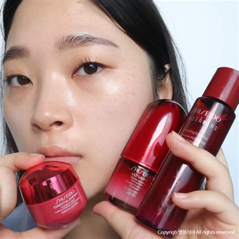 스킨케어 루틴 시세이도 에센스 광세럼 바르는순서 투명한 광채 피부 완성 네이버 블로그